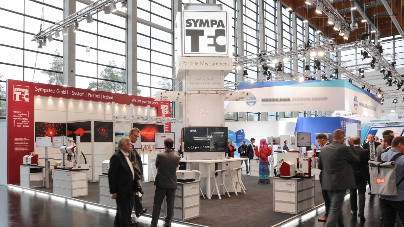 Sympatec's innovations at POWTECH 2022